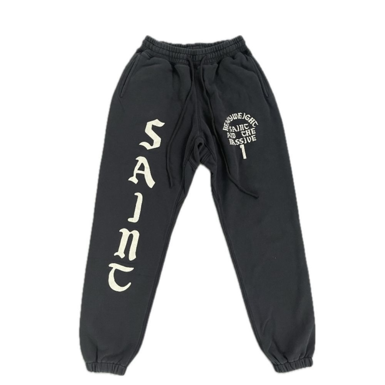 Buy Black Saint Vanity Varsity Sweatpants | Saint Vanity